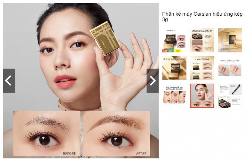 Top 5 Bột kẻ chân mày chất lượng nhất hiện nay - toplist.vn